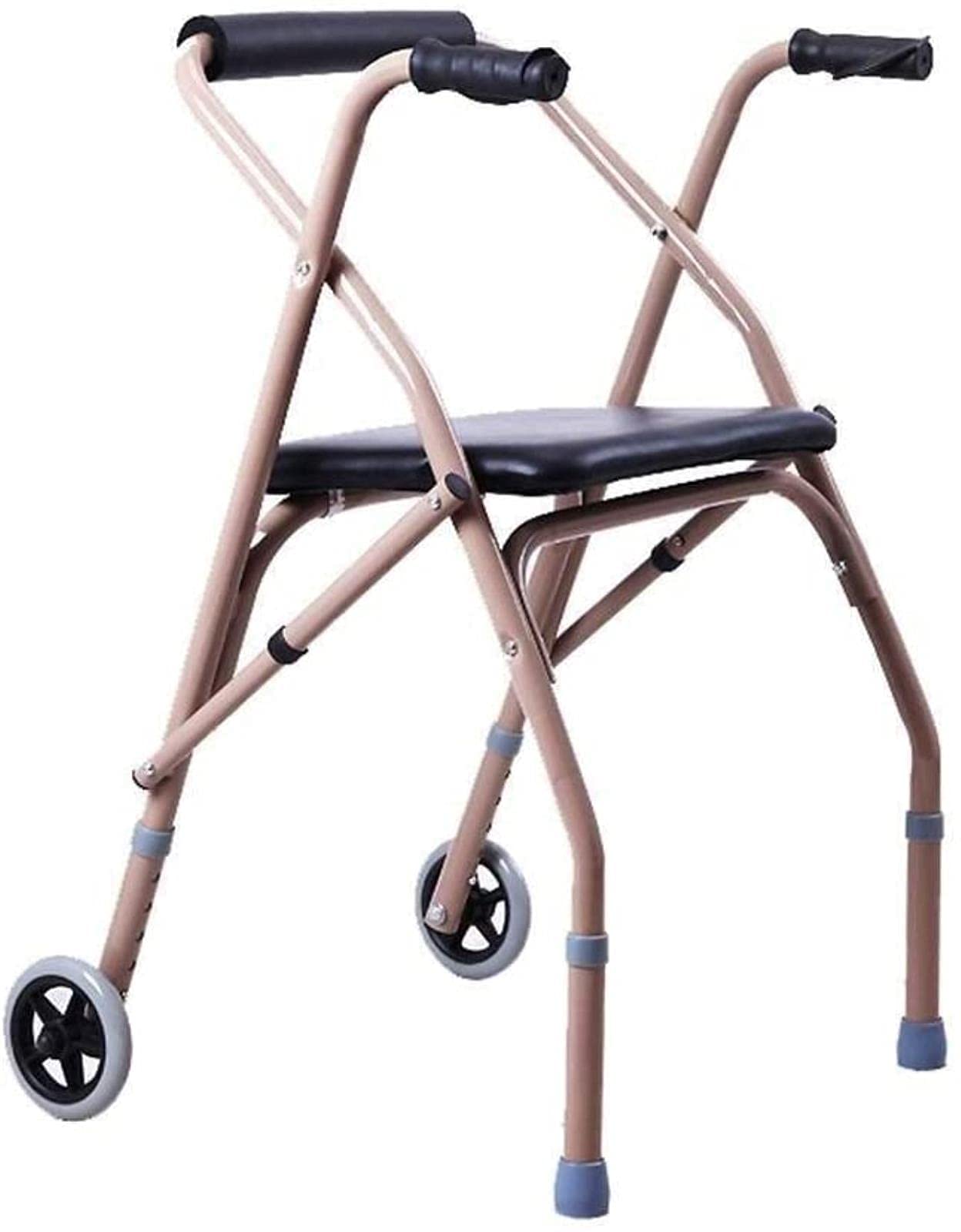 Buy Rollator Walker Folding Roller Walking Frame With Armrests And ...