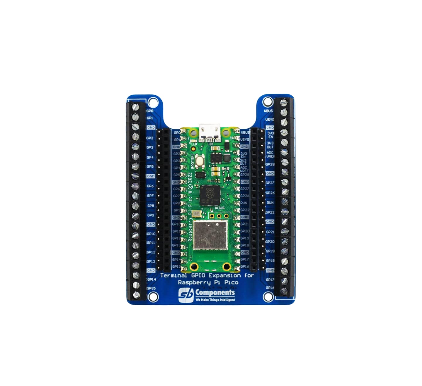 Buy Raspberry Pi Pico Terminal GPIO Expansion Board, GPIO Terminal ...
