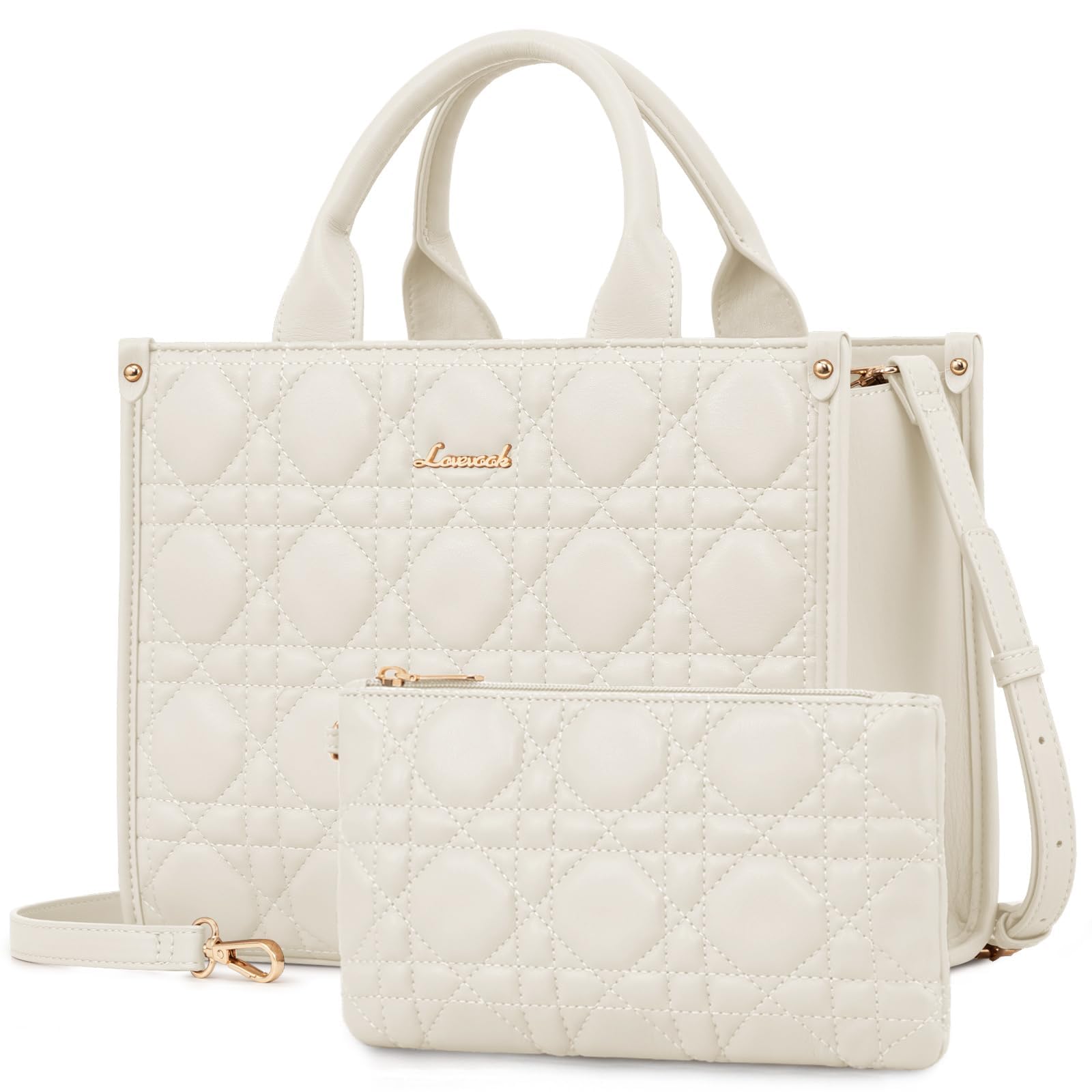 LOVEVOOK Purses and Handbags for Women, Handbags Shoulder Bags Black ...
