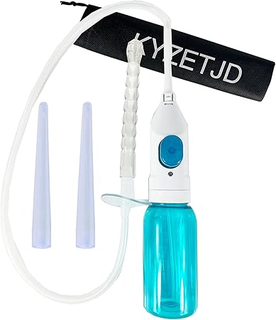 Amazon.com: KYZETJD Back-Flow Enema Bottle Kit Anal Douche Cleaner for ...