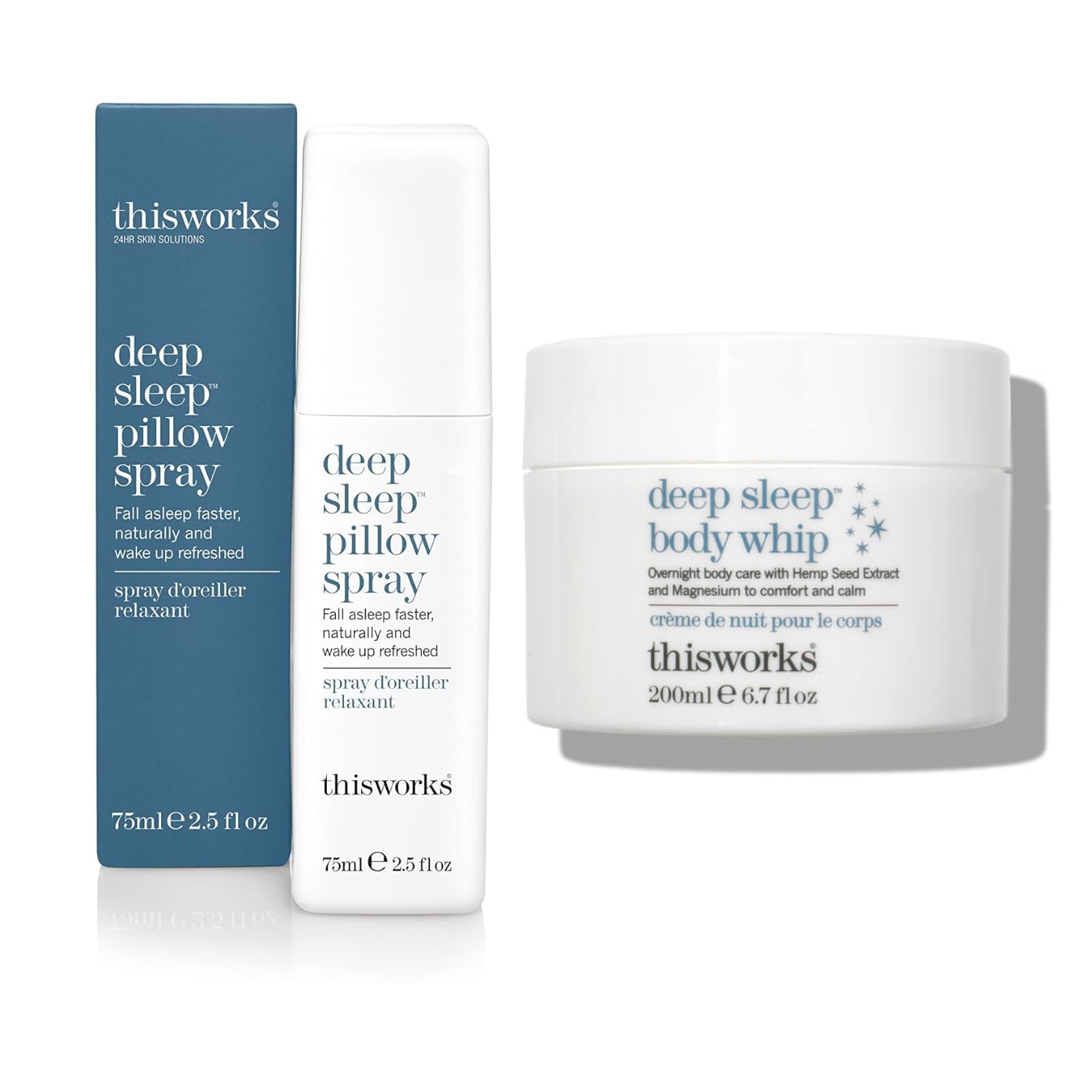 Amazon.com: THISWORKS Deep Sleep Pillow Spray & Deep Sleep Body Whip ...