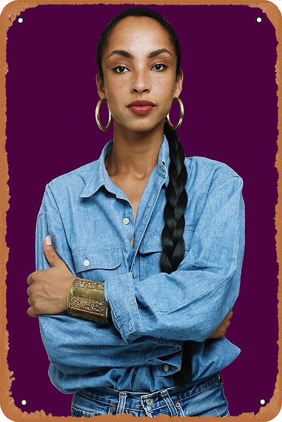 Amazon.com : Sade Sade Sade Poster 8” x 12” Vintage Metal Tin Sign Home ...