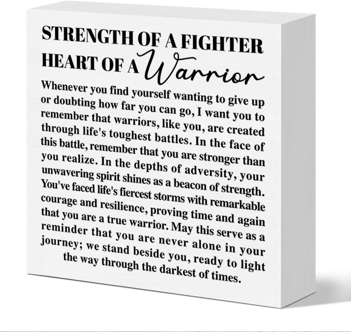Amazon.com: Cancer Warrior Gifts for Women Men, Birthday Gifts for ...