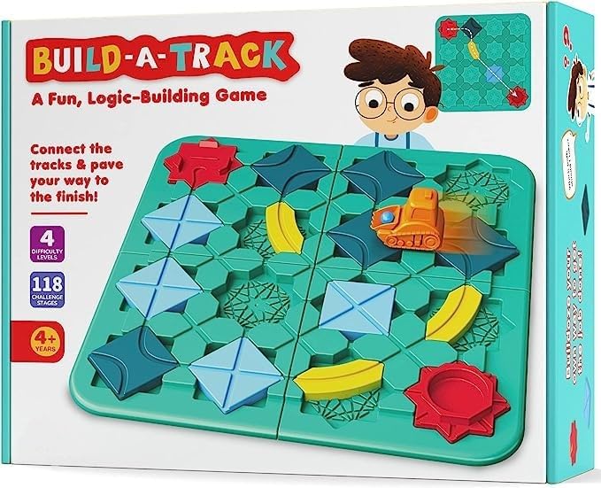 Amazon.com: Kids Toys STEM Board Games - Smart Logical Road Builder ...