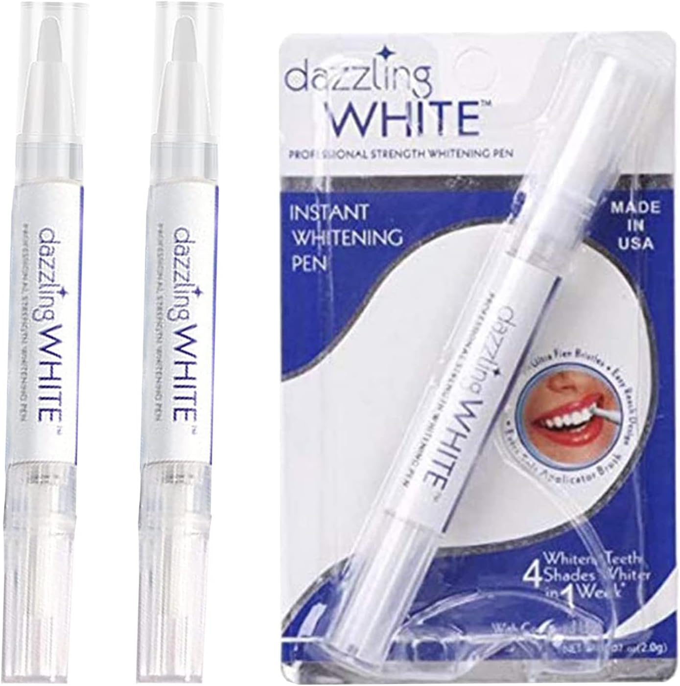3Pack Teeth Whitening Pen, Dazzling White No Sensitivity Advance ...