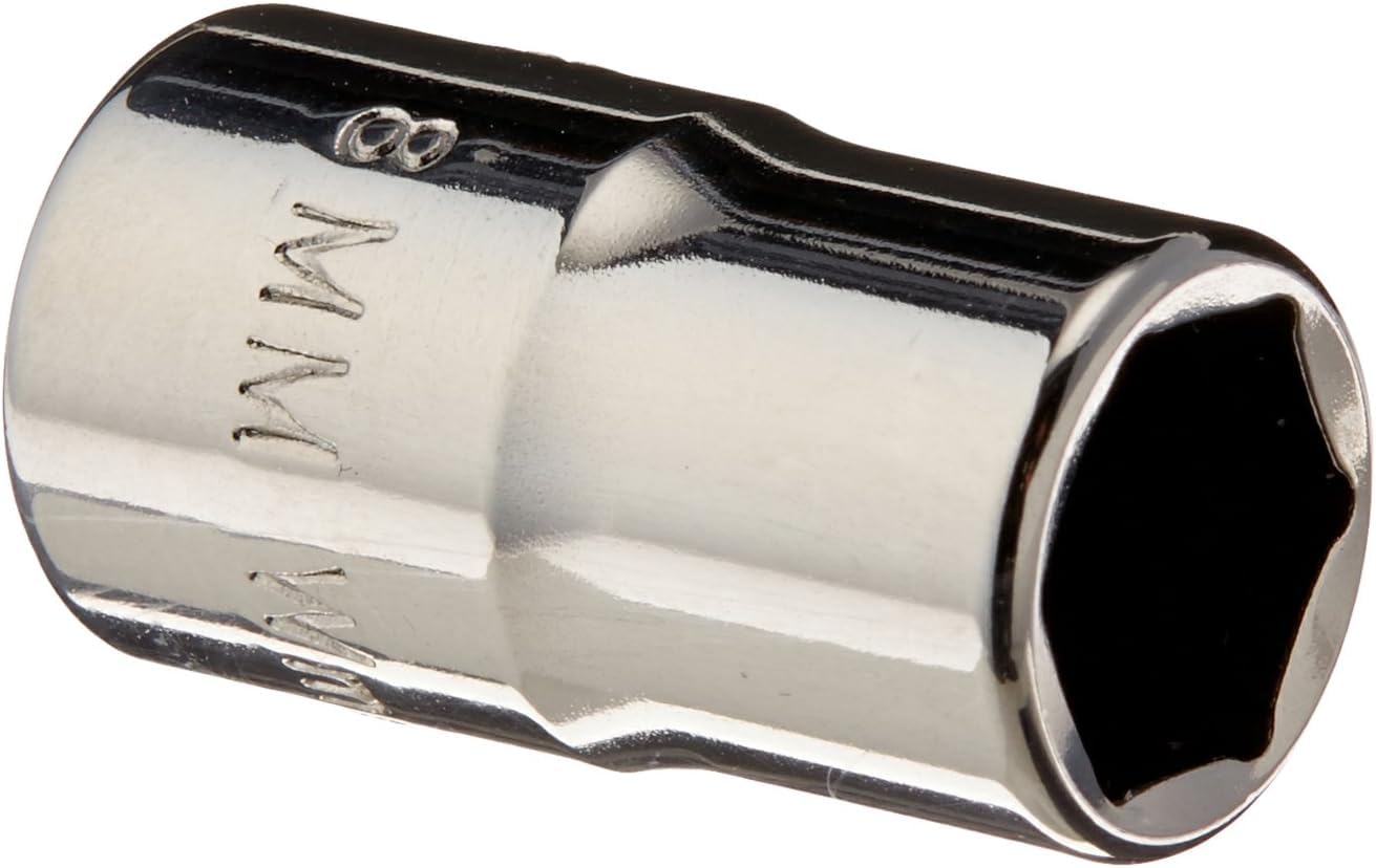 Amazon.com: Williams mm-608 1/4 Drive Shallow Socket, 6 Point, 8mm ...