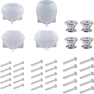 Amazon.com: Zaagot 3D Dresser Knob Resin Mold Handles Silicone Resin Casting Mold Drawer Kitchen ...