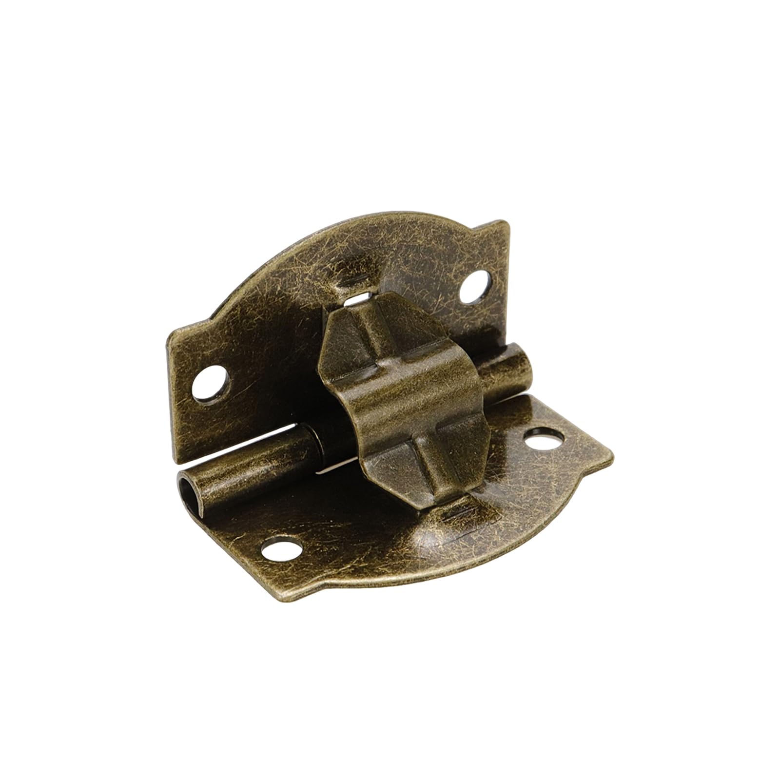 Snapklik.com : 20 PCS Wooden Box Hinges 90 Degree Bronze Iron Polished ...