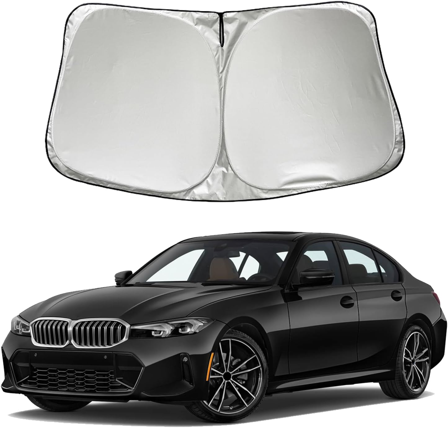 Amazon.com: SZYUCHEN Car Windshield Sun Shade Sunshade Compatible With ...
