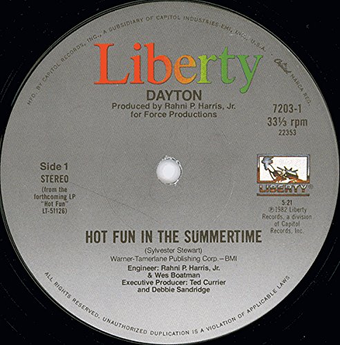 Amazon.com: Hot Fun In The Summertime: CDs & Vinyl