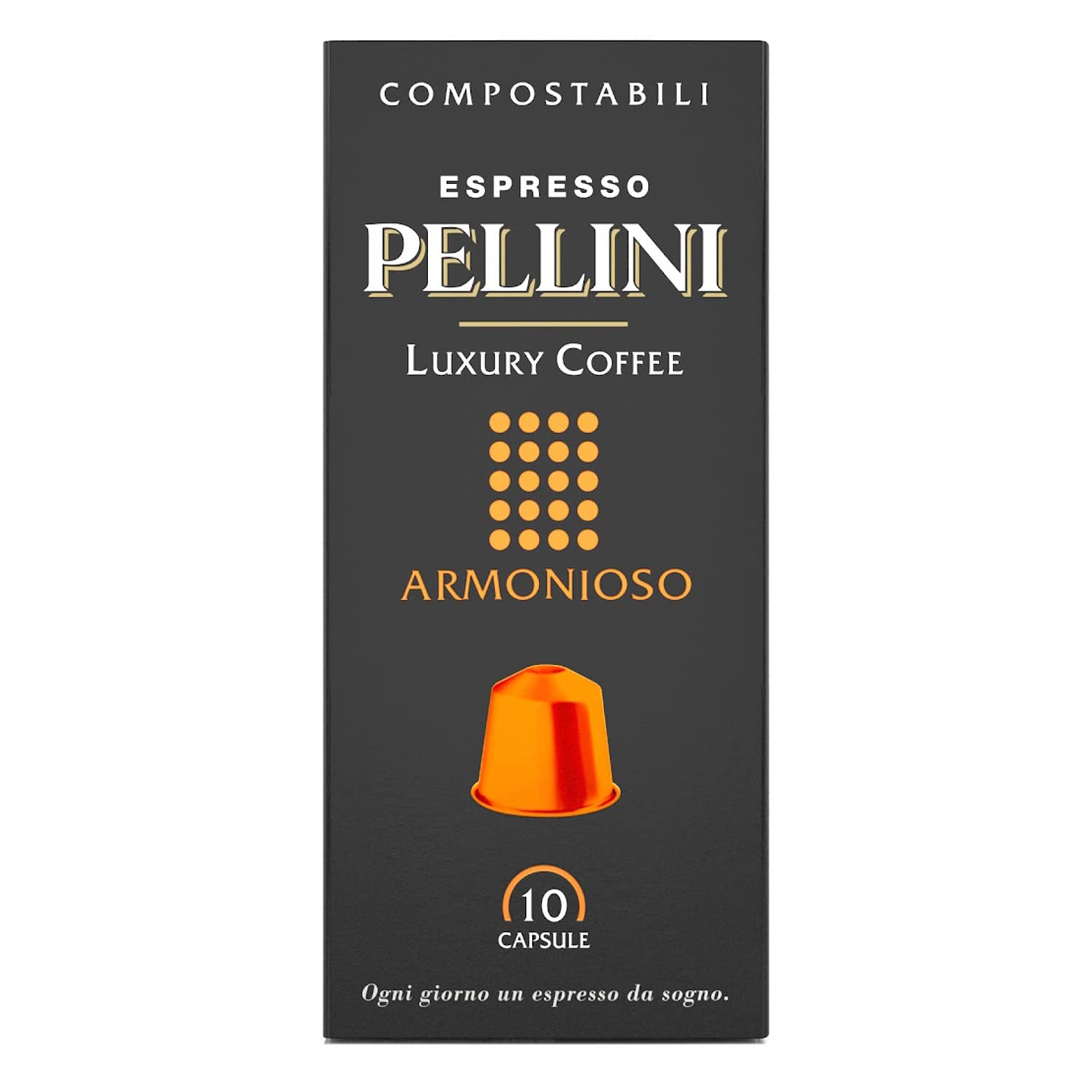 Pellini Caffe Armonioso Espresso Capsules Nespresso Compatible ...