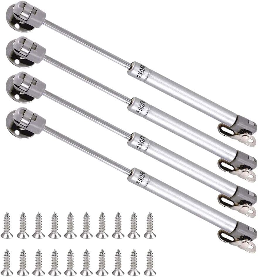Douper 100N/22lb Gas Spring Soft Close Hinges, Slow down Lid Stay ...