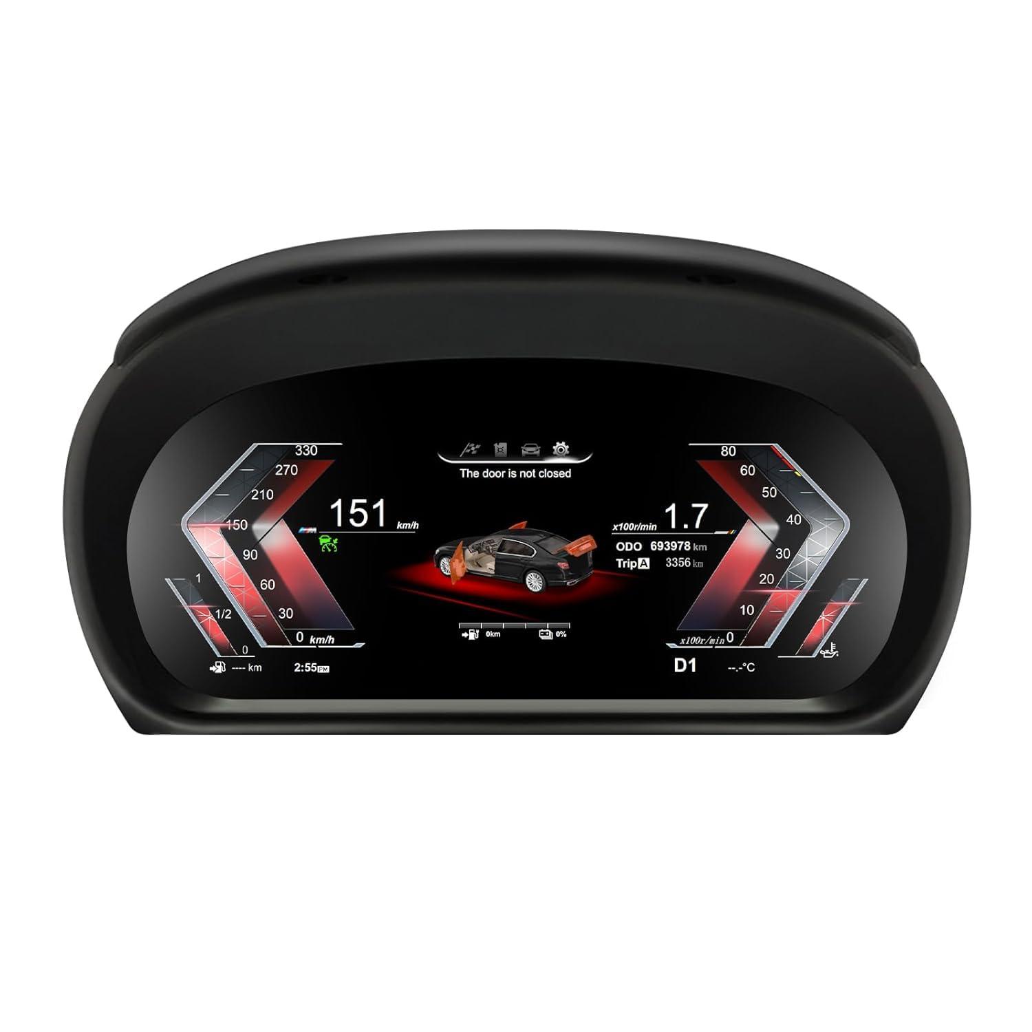 1920 * 720 Auto LCD Dashboard for BMW 3 Series E90 E91 E92 E93 2005 ...