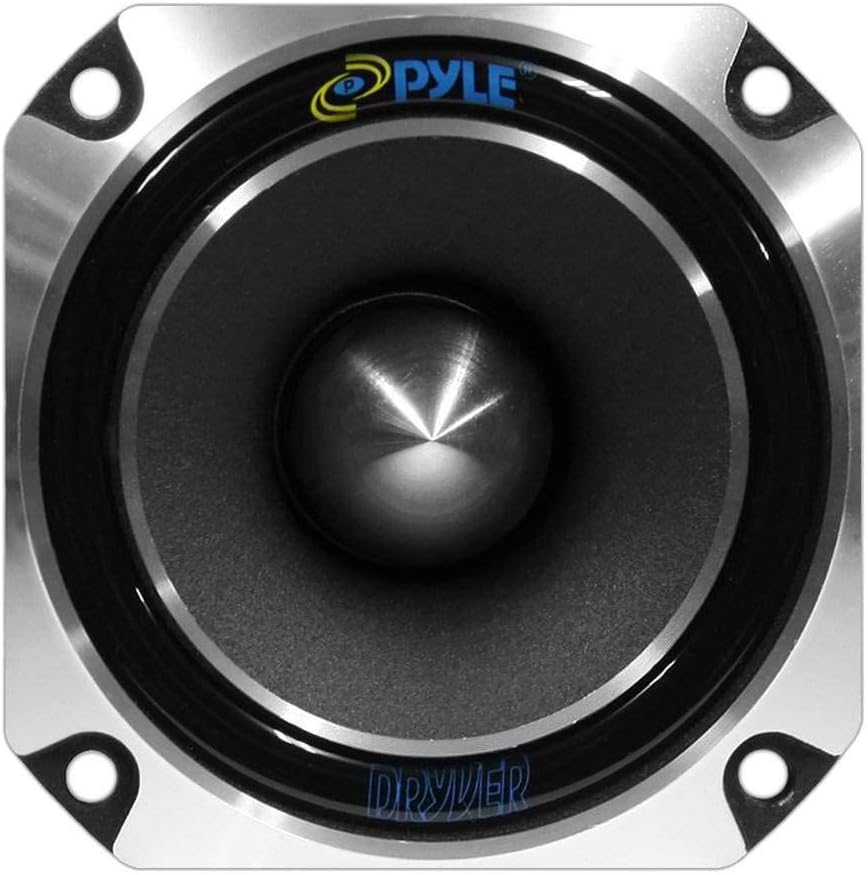 Amazon.com: 2X Super Tweeter 500 Watts Max 1" Aluminum Titanium Bullet ...