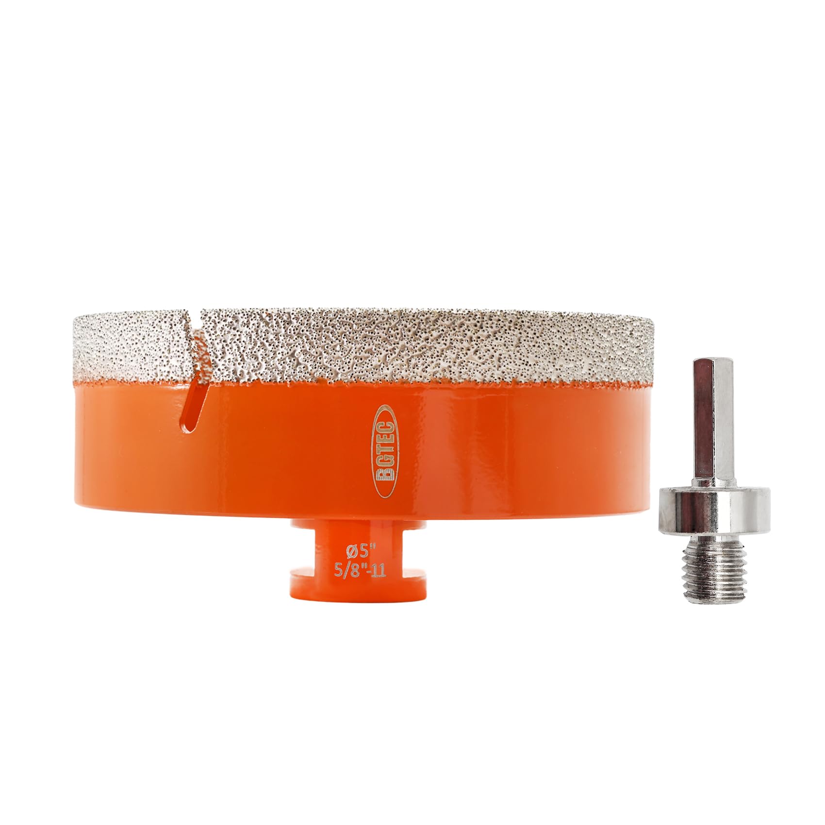 Snapklik.com : Diamond Core Drill Bit 125mm BGTEC Diamond Hole Saw Tile ...