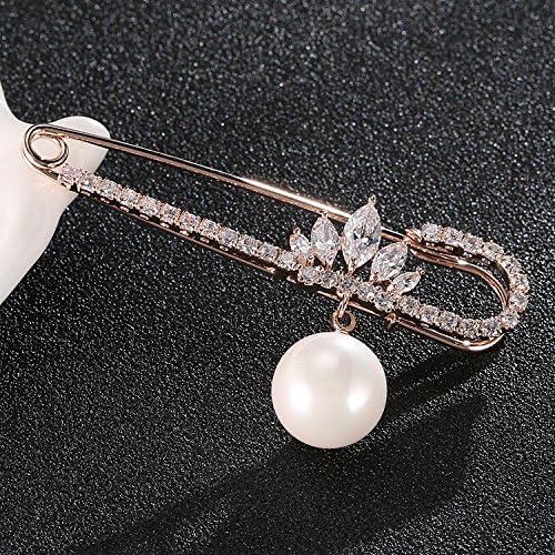 las mujeres broche de Estados Unidos y Japón ultra-lujo circón broche ...