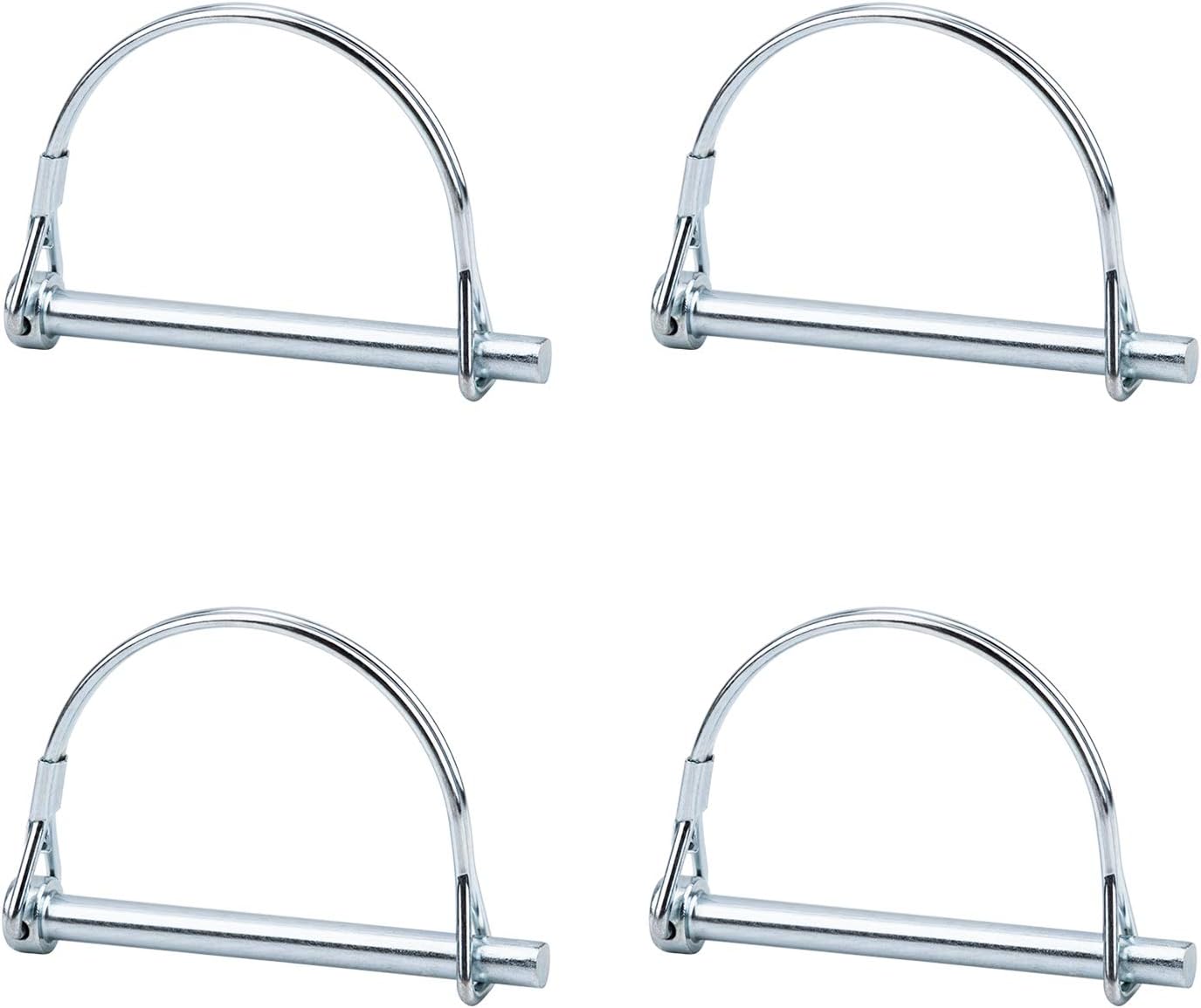 sourcing map Shaft Locking Pin - 8mm x 60mm Coupler Pin for Farm ...