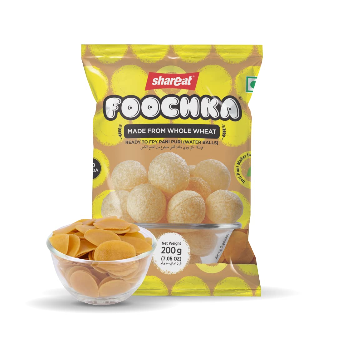 Shareat Foochka Pani Puri Pellets With Imli Pani Maker 200 | Desertcart ...