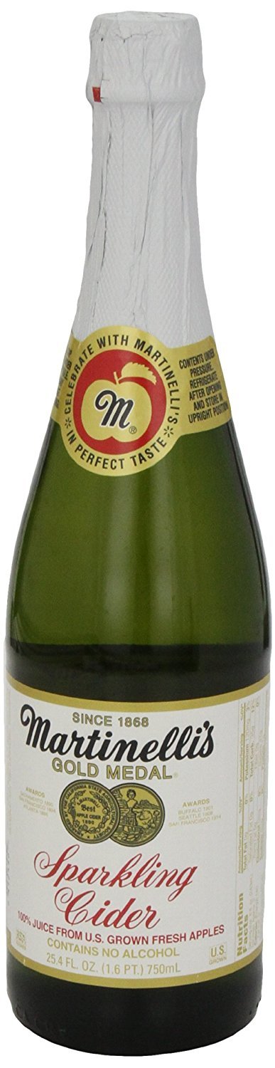 Martinellis Gold Medal Sparkling zumo de sidra de manzana 254 oz – Yaxa ...