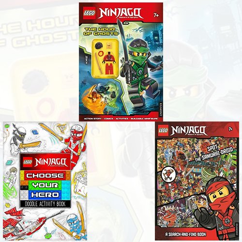 Lego Ninjago Collection 3 Books Bundle (The Hour of Ghosts, Choose Your ...