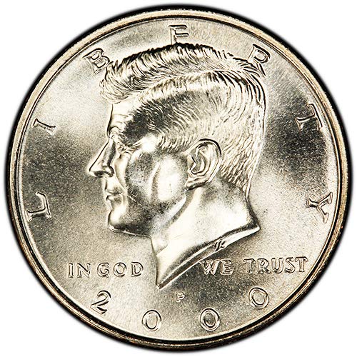 2000 P & D BU Kennedy Half Dollar Choice Uncirculated US Mint 2 Coin ...