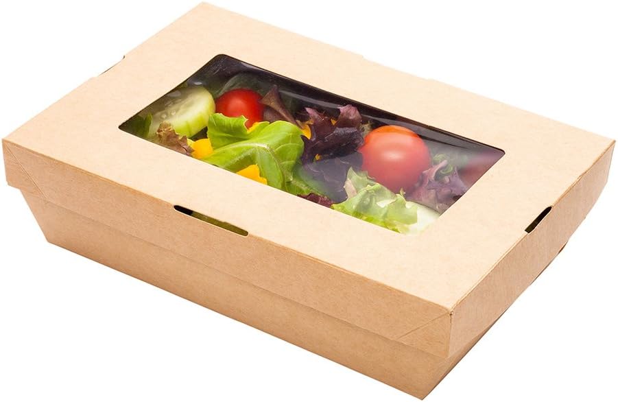 Amazon.com: Restaurantware Cafe Vision 28 Ounce To Go Boxes 200 Clear ...