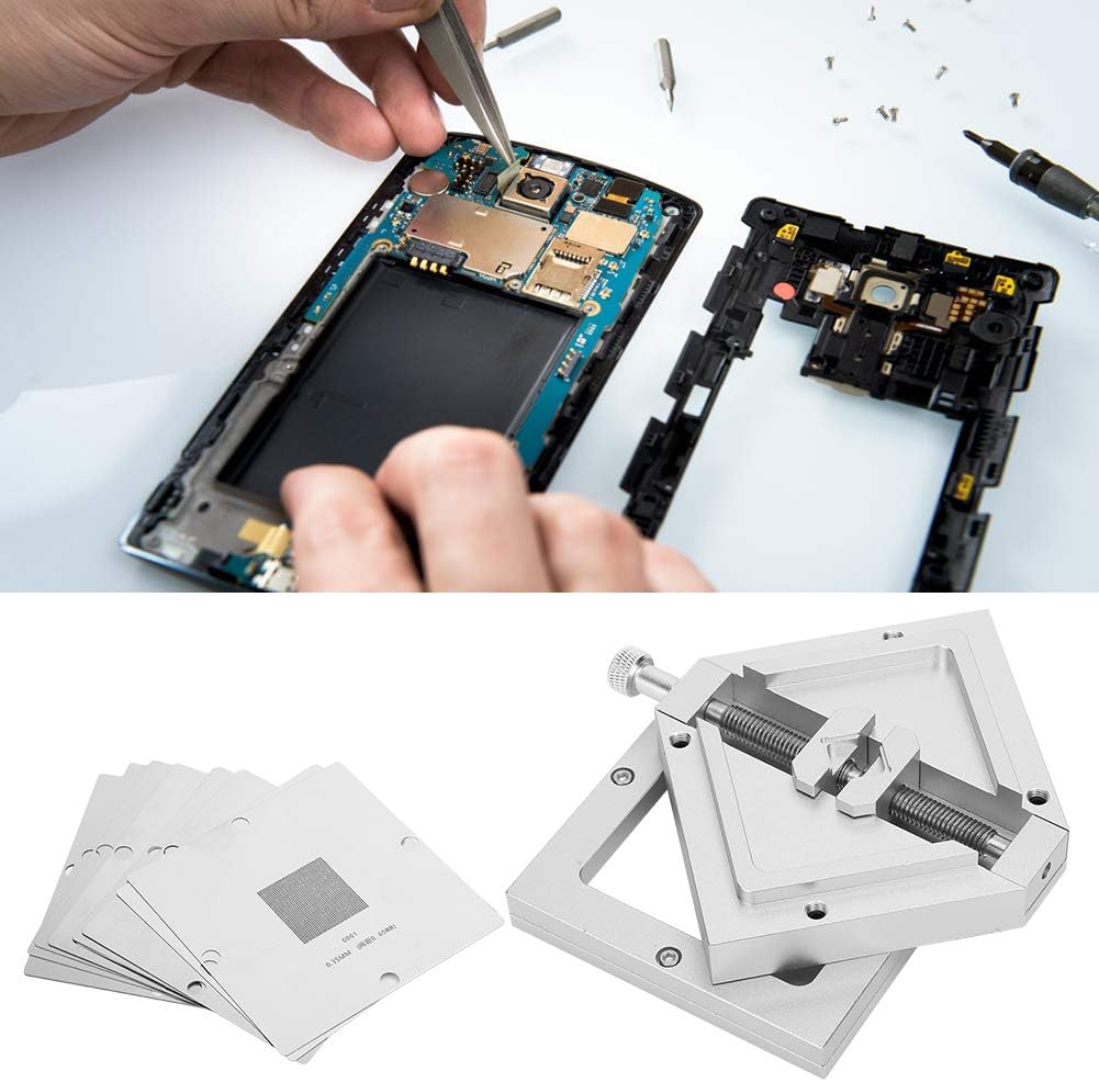 HT-90X BGA Reballing Station Reball Kit Aluminium Alloy Auto Magnet ...