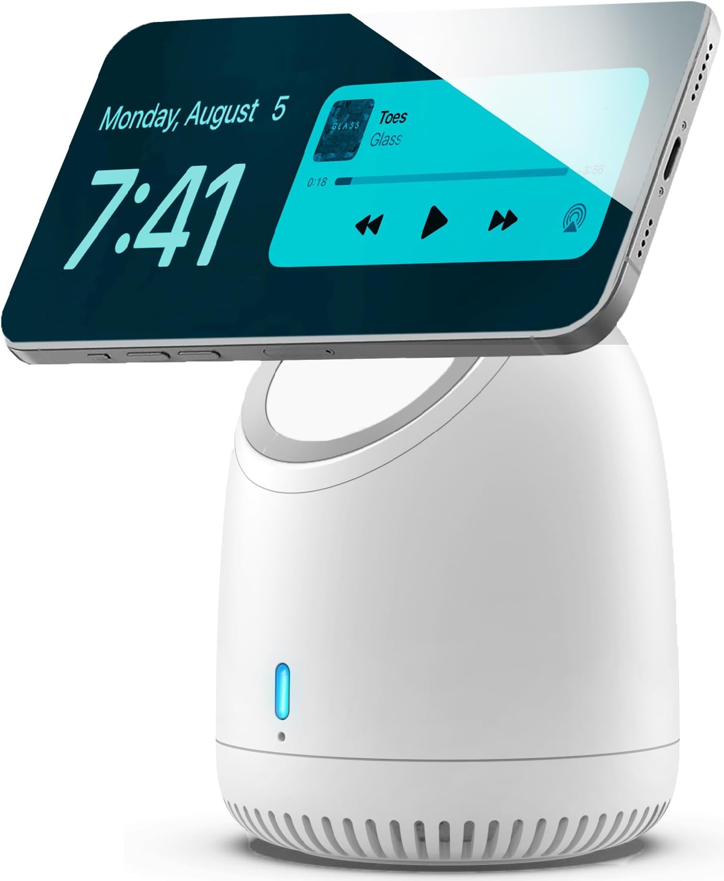 Amazon.com: Thore Magnetic Speaker Stand for iPhone w/Wireless Charging ...
