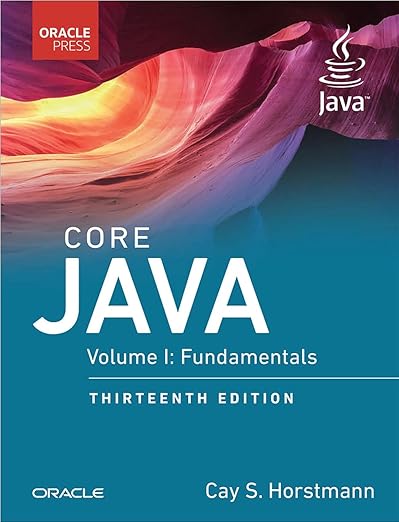 Core Java, Volume I: Fundamentals (Oracle Press for Java): Horstmann, Cay: 9780135328378: Amazon ...
