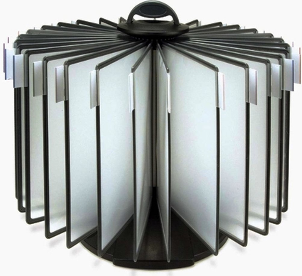 Amazon.com : Aidata FDS009L Flip & Find Rotary Display, 360 deg rotary ...