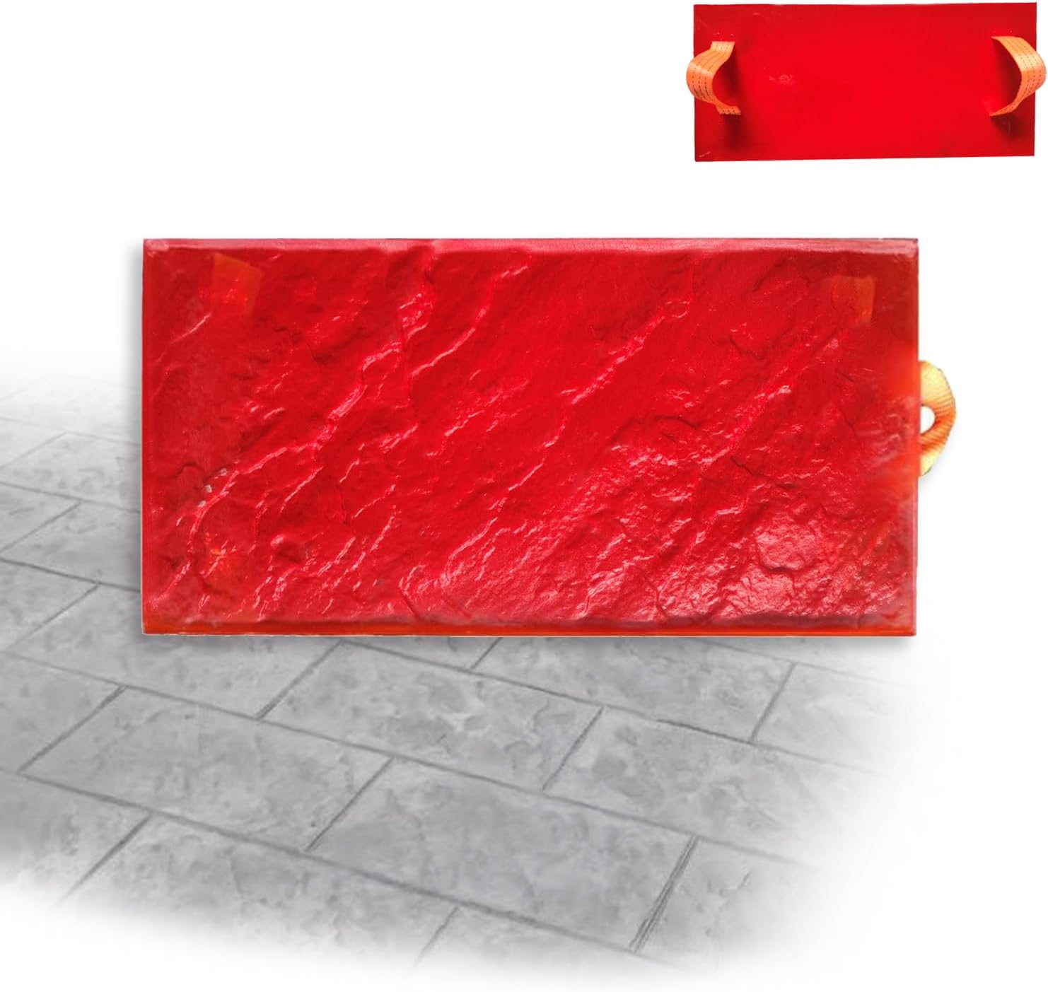 Amazon.com: Concrete Stamps Concrete Molds Rectangular Stone Tile ...
