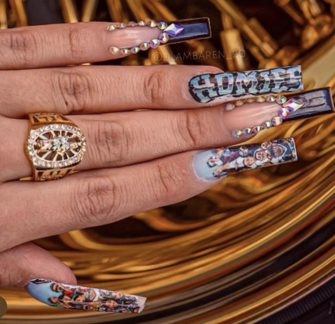 Amazon.com: The Homies Original Chola Chicana Mexicana Nail Decals ...