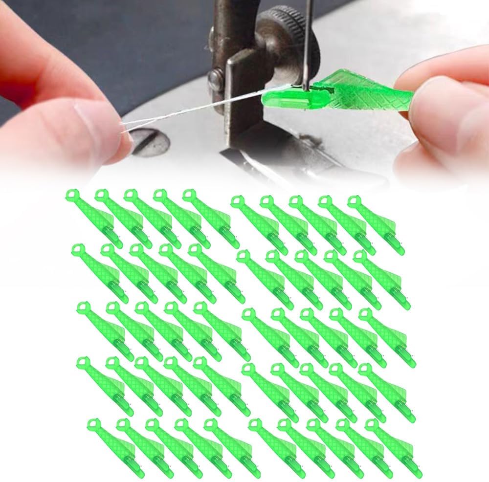 Amazon.com: Fish Mouth Sewing Machine Needle Threader, New Fish Type ...