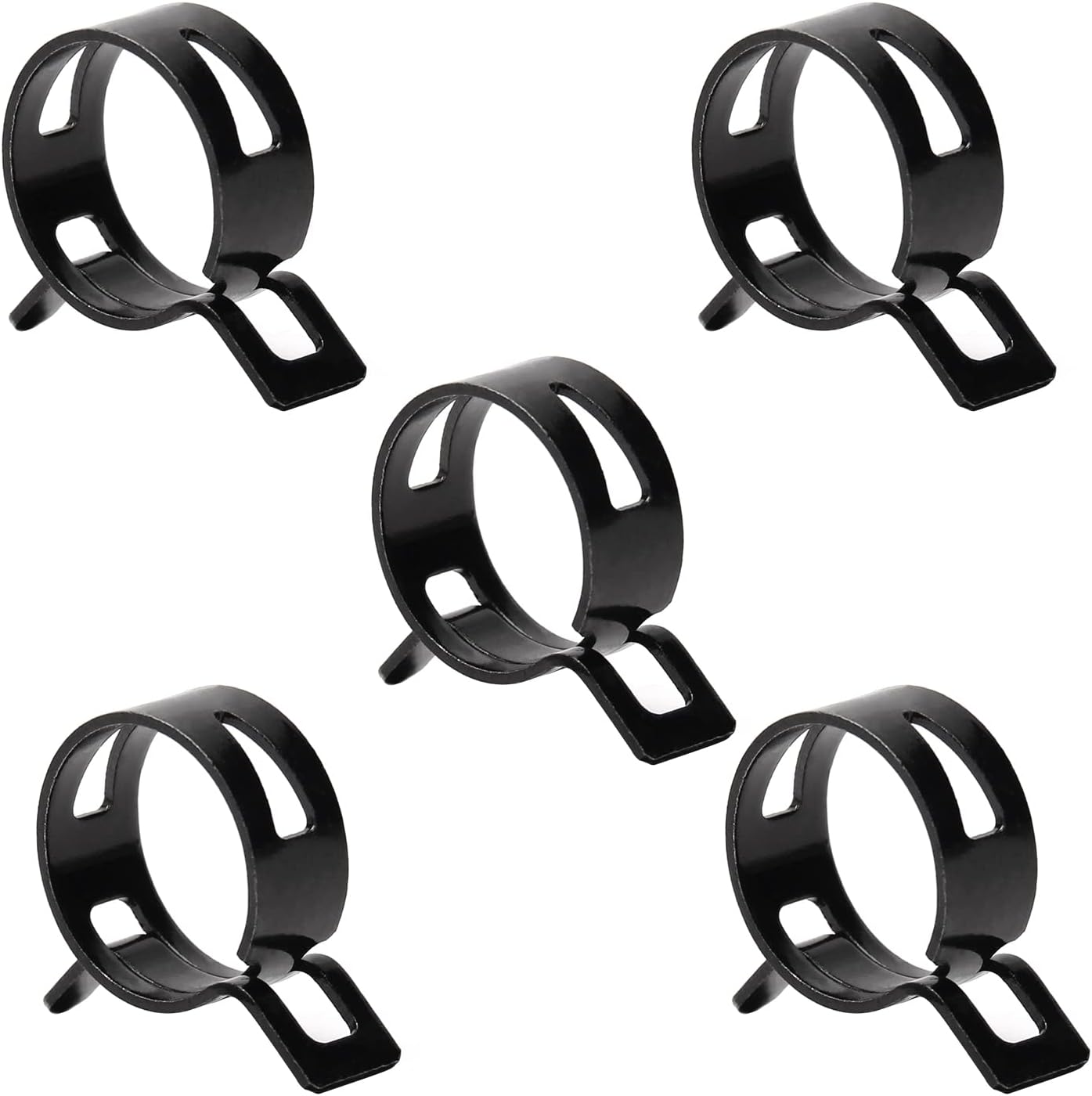 uxcell Steel Band Clamp 32mm Inner Dia Fit 34.5-36mm OD Hose Spring ...