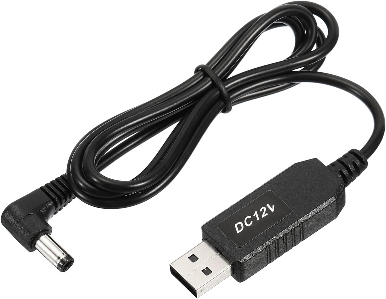 YOKIVE DC 5V to 12V USB Step Up Voltage Converter, Power Cable with DC ...