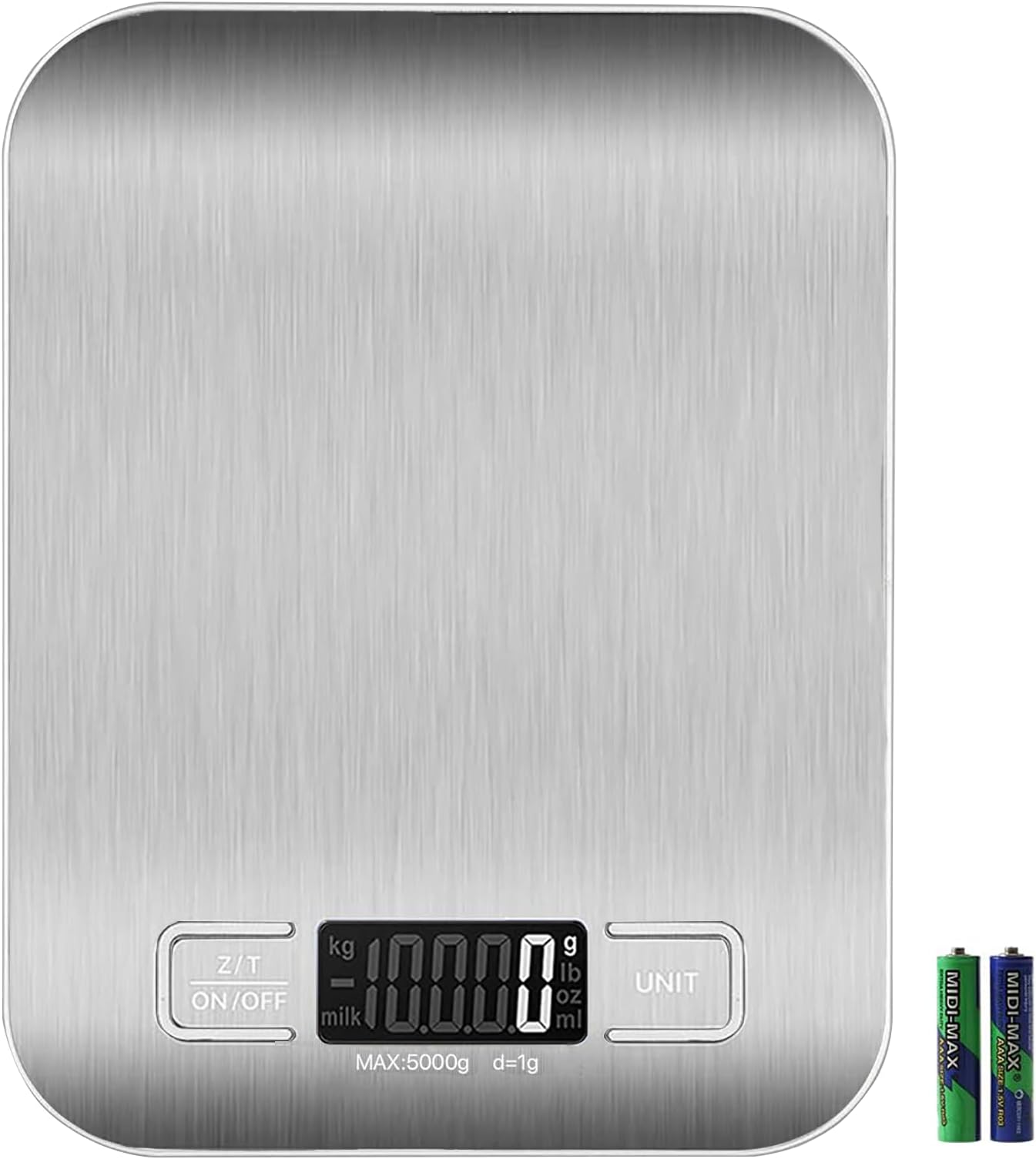 Cevadama USB Rechargeable Baking Digital Scales 10kg/1g, Kitchen Scale ...
