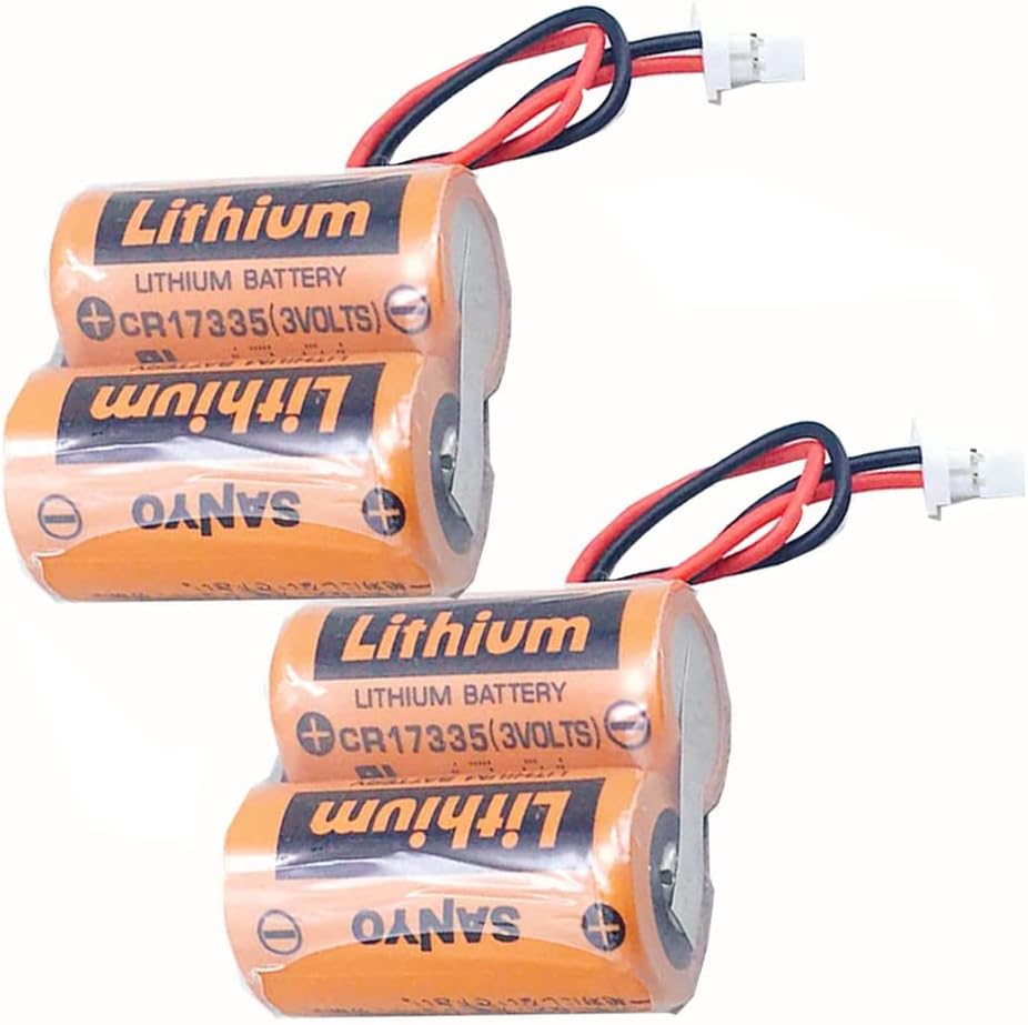 Amazon.com: Mitsubish i MR-BAT6V1SET - MR-J4-2CR17335A WK17 Battery 6V ...