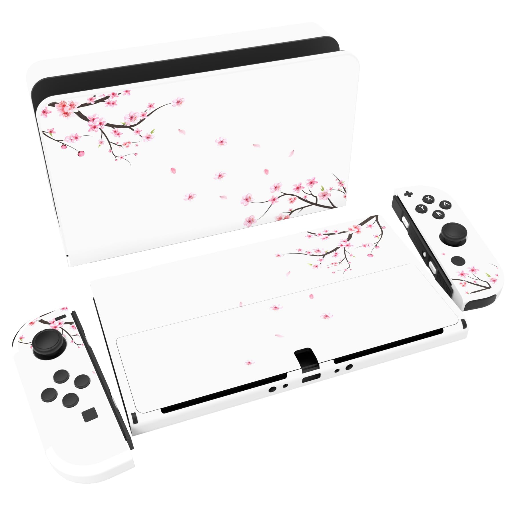 Amazon.com: PlayVital Full Set Protective Stickers for Nintendo Switch ...