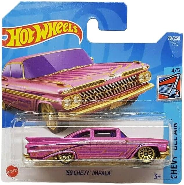 Hot Wheels – ’59 Chevy Impala – Chevy Bel Air 4/5 – HCV08 – Short Card ...