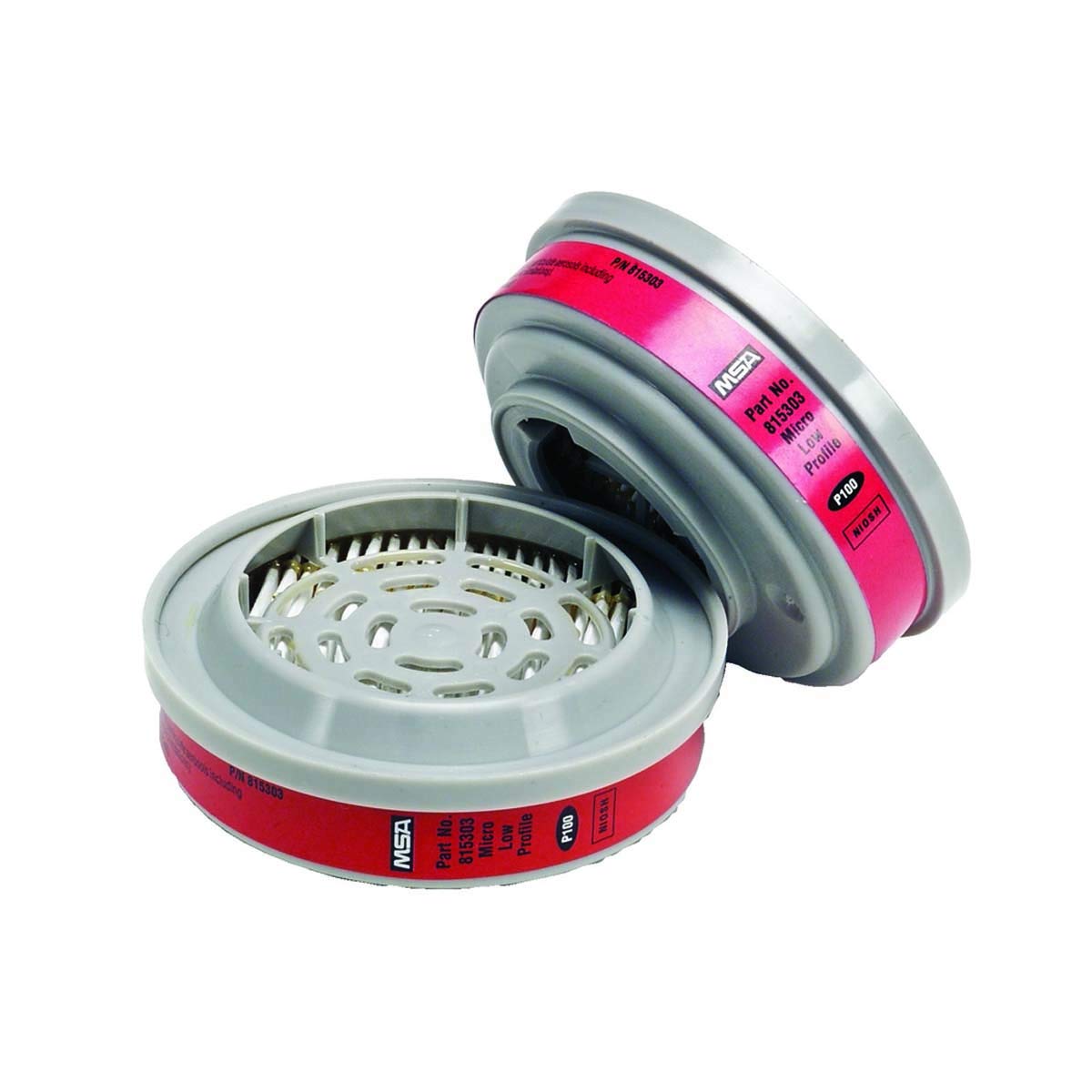 MSA 815369 Advantage Low Profile P100 Respirator Cartridges: Papr ...