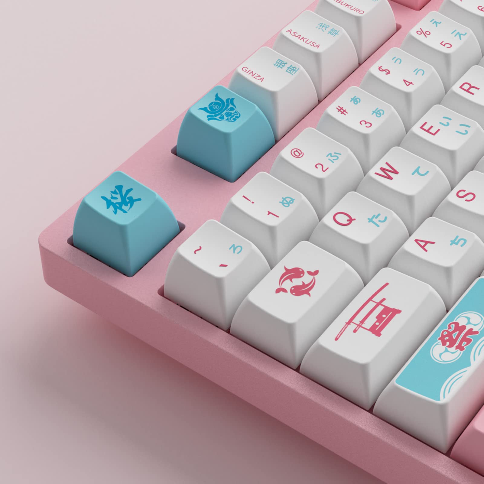 Akko World Tour Tokyo R2 145-Key OSA Profile Dye-Sub PBT Full Keycap ...