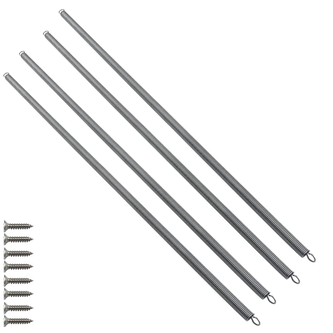 12inch/30cm RV Screen Door Spring Closure Kit, MARRTEUM 4Pcs Stainless ...