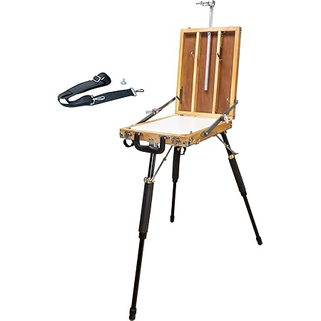 Amazon.com: Professional Mini Travel Pochade Box Easel Plein Air Easel ...