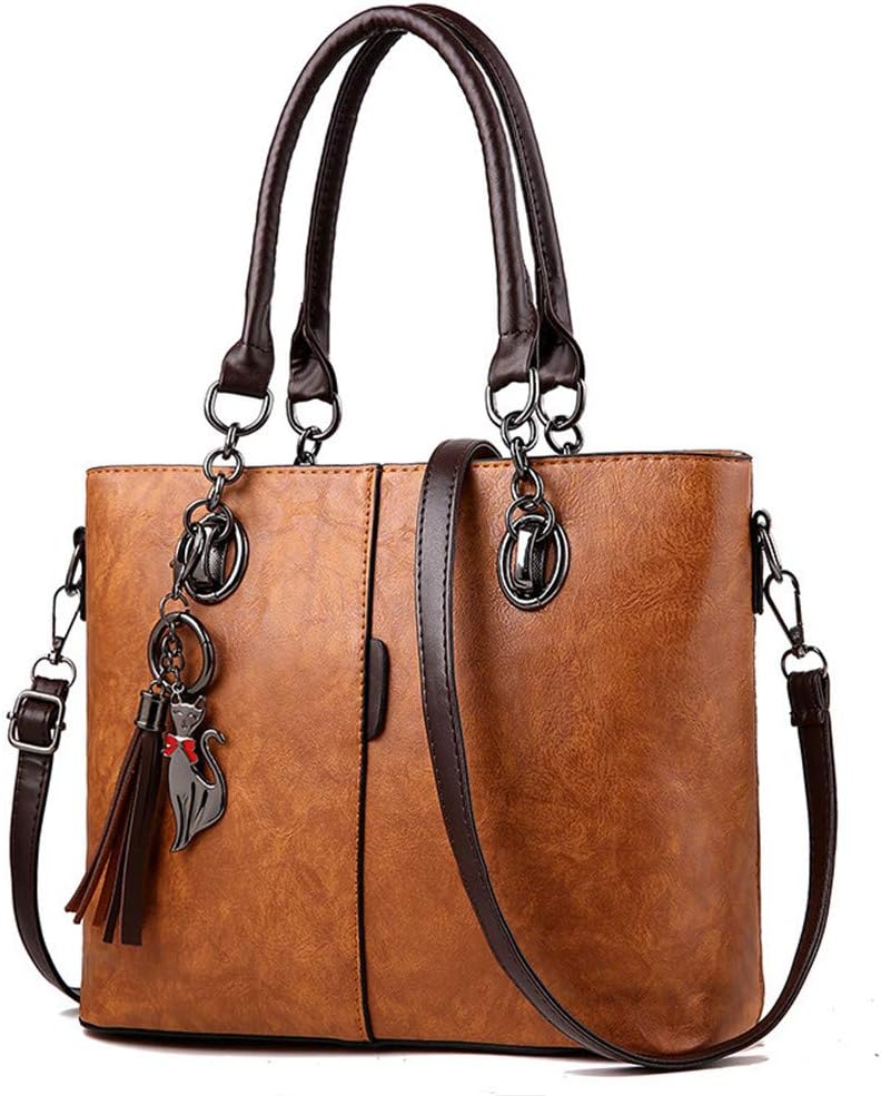 OYHN Umhängetasche Frauen Leder Luxus Handtaschen Damen Taschen Große ...