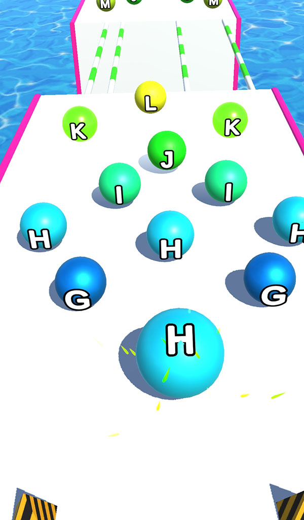 AZ Run 2048: ABC Alphabet Ball Rush Merge Master Runner Game - App on ...