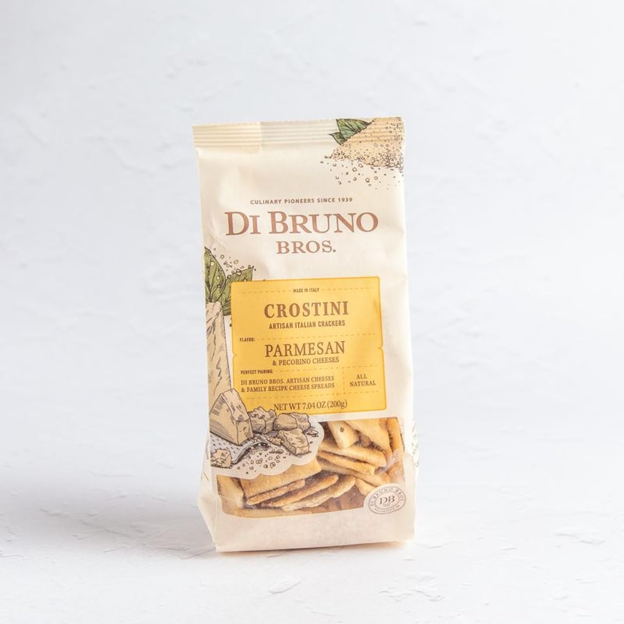 Amazon.com: Di Bruno Bros Artisan Italian Crostini Crackers with ...