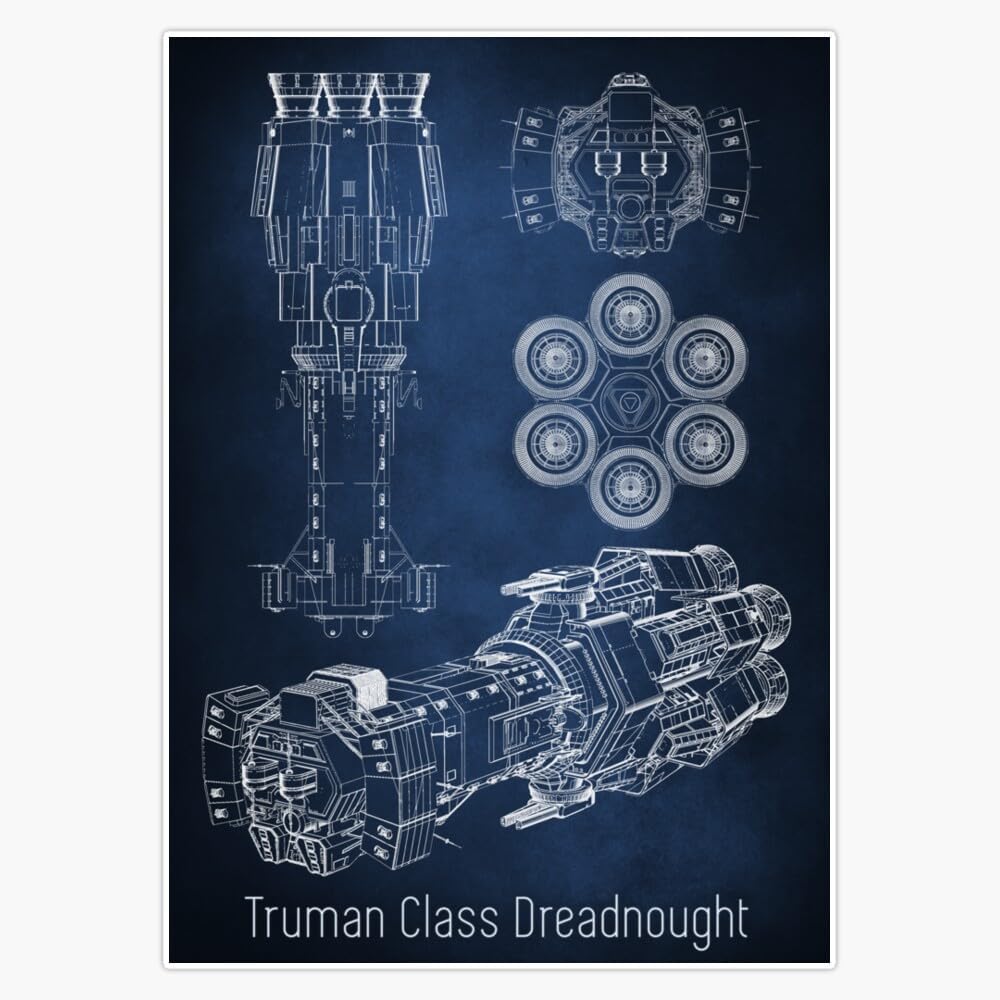 Amazon.com: The Expanse Dreadnought Sticker Bumper Sticker Vinyl Decal ...