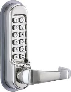 Amazon.com: D&D Technologies Codelocks DDCL510SS Heavy Duty Mechanical Keyless Access Metal Gate ...
