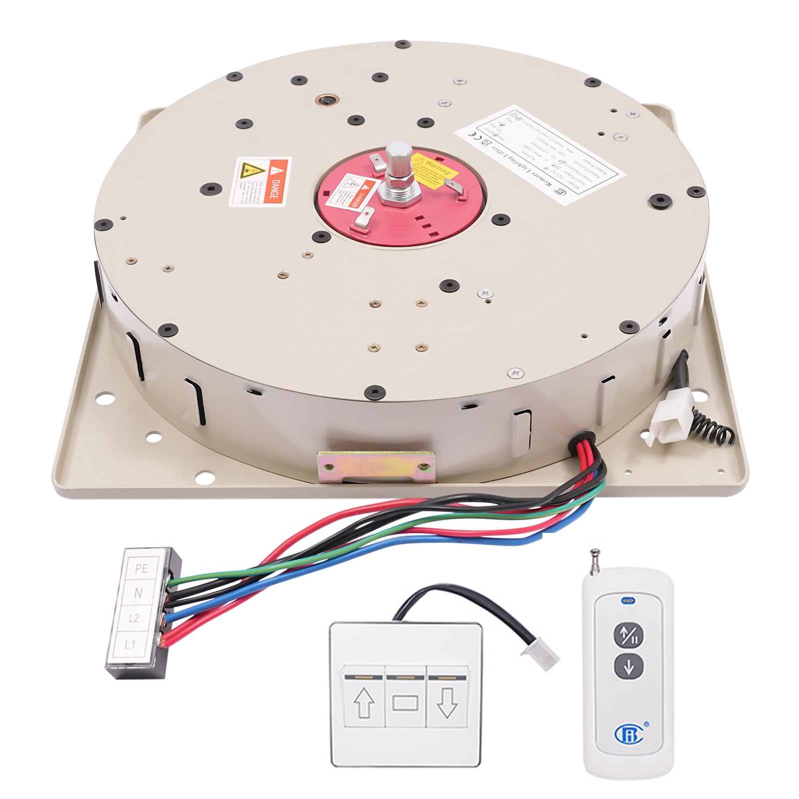 Chandelier Lift System 15 Kg 15 Meters Light Lifter Remote Control ...