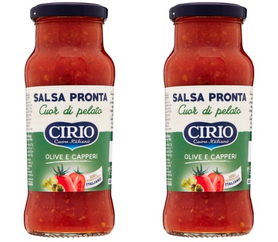 Amazon.com : Cirio Ready To Eat Tomato Sauce, Olives & Capers 350 g ...